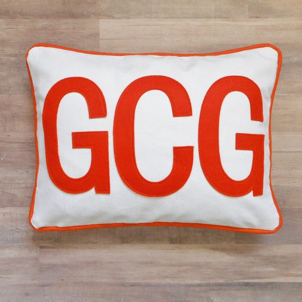 Monogram Pillow Case - Etsy