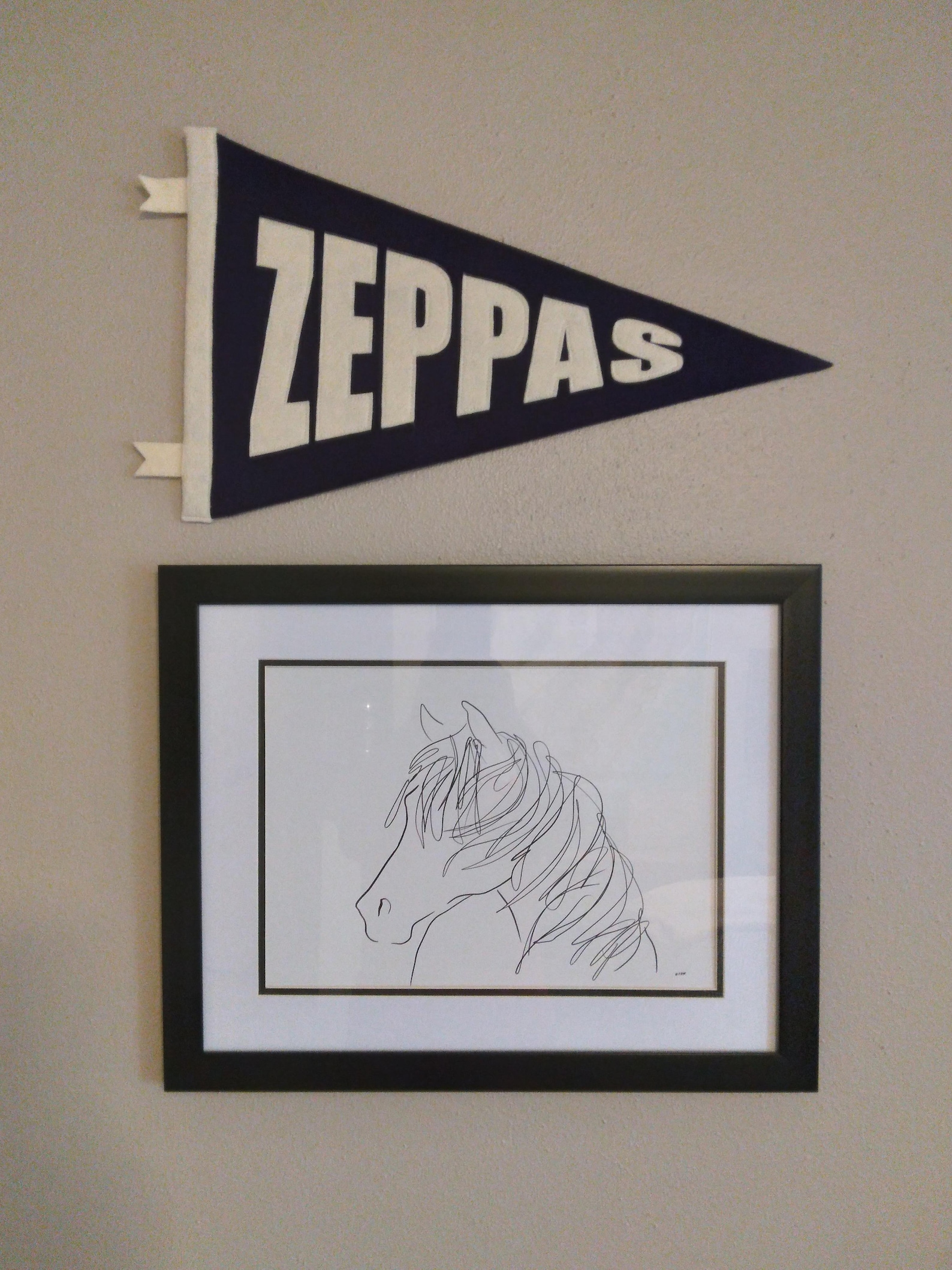 Personalized Pennant, Custom Felt Name, Wall Decor 4 Sizes, Large Block ...