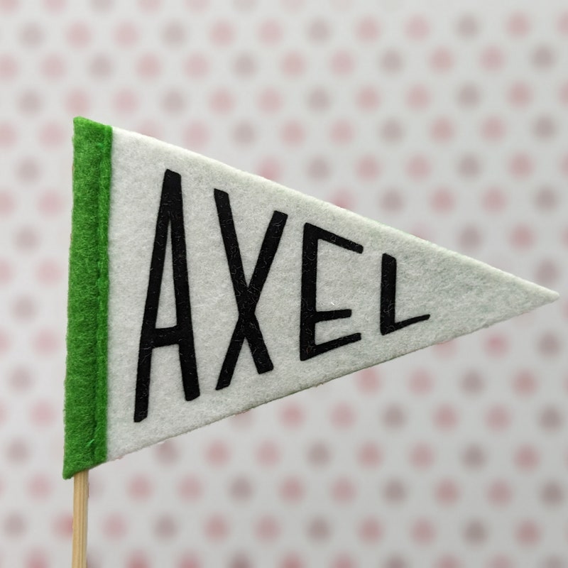 Mini Felt Cake Banner - Etsy