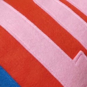 Personalized Pennant With Block Name Letters | Custom Felt Name Pennant ...