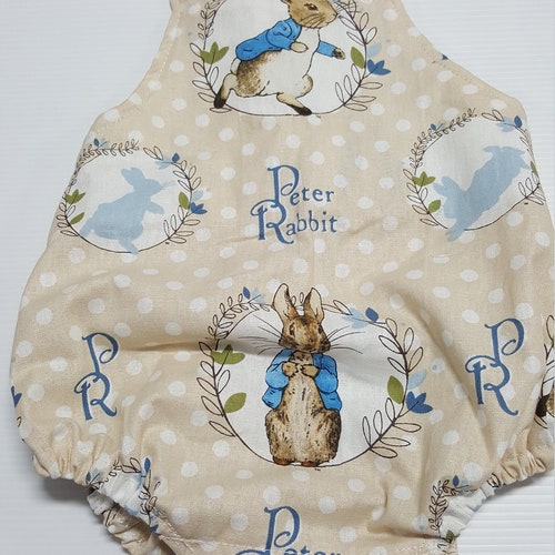 Peter Rabbit Romper 12montgs - Etsy UK