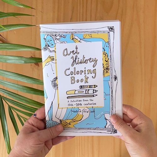 Art History COLORING BOOK - Etsy