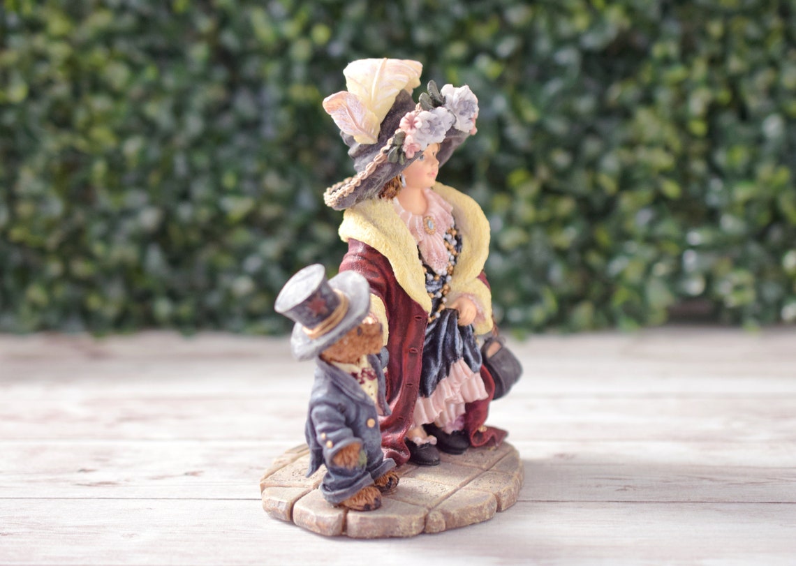 Dollstone Collection by Boyds Bears Doll Statue Playing Dress Up, Bear ...