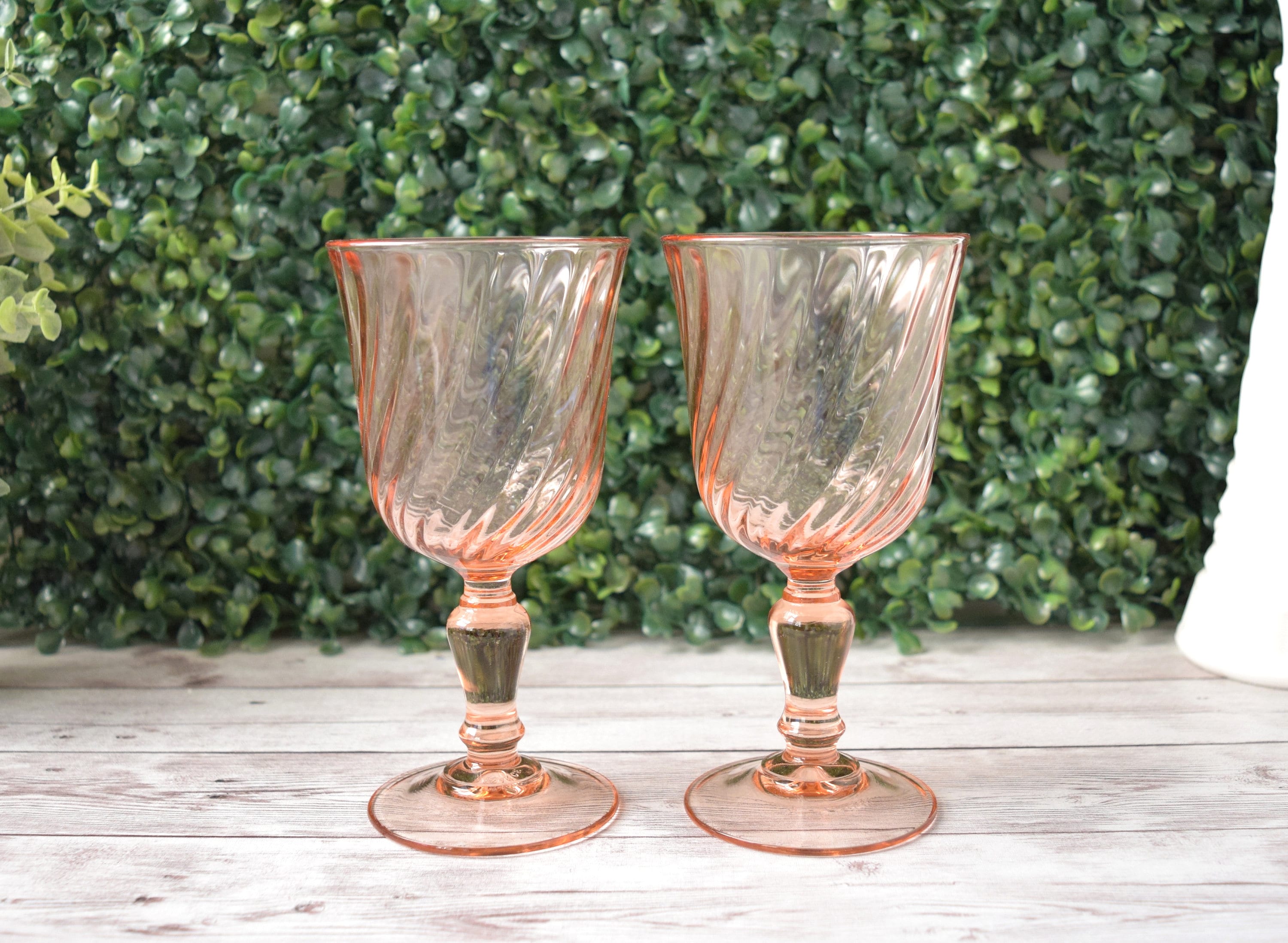 Wine Glasses & Charms Home & Living Kitchen & Dining Arcoroc Pink ...