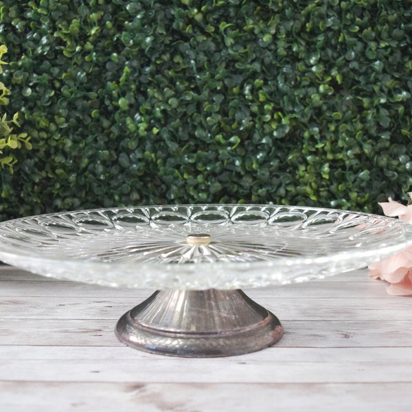 Footed Cake Plate - Etsy