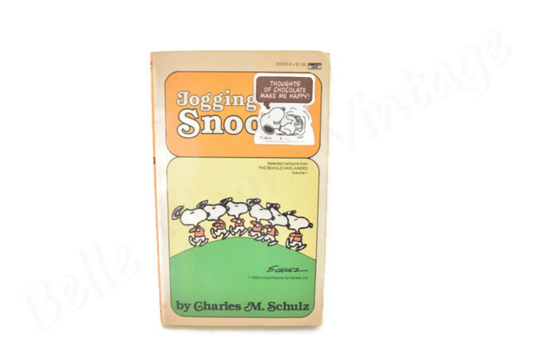 Vintage Snoopy Book of Comic and Adventures of the Peanuts Gang, Funny ...