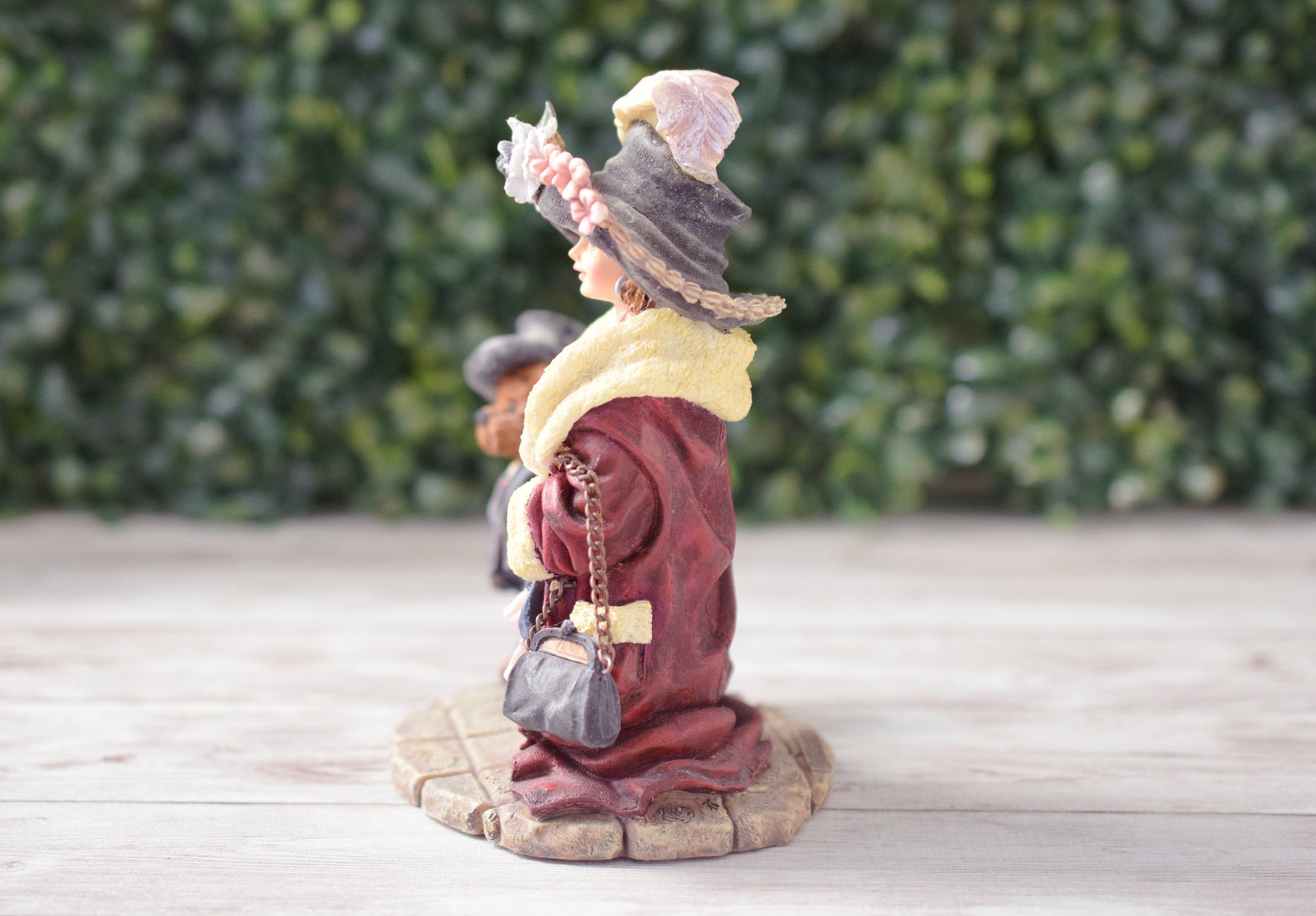 Dollstone Collection by Boyds Bears Doll Statue Playing Dress Up, Bear ...