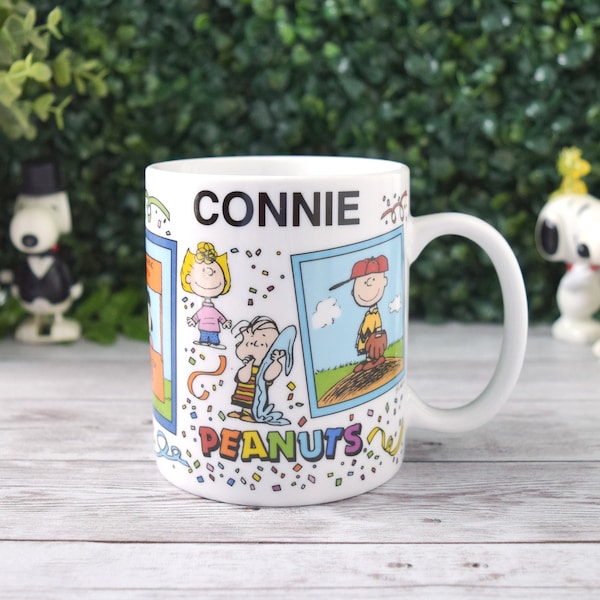 Personalized Peanuts Coffee Mug - Etsy