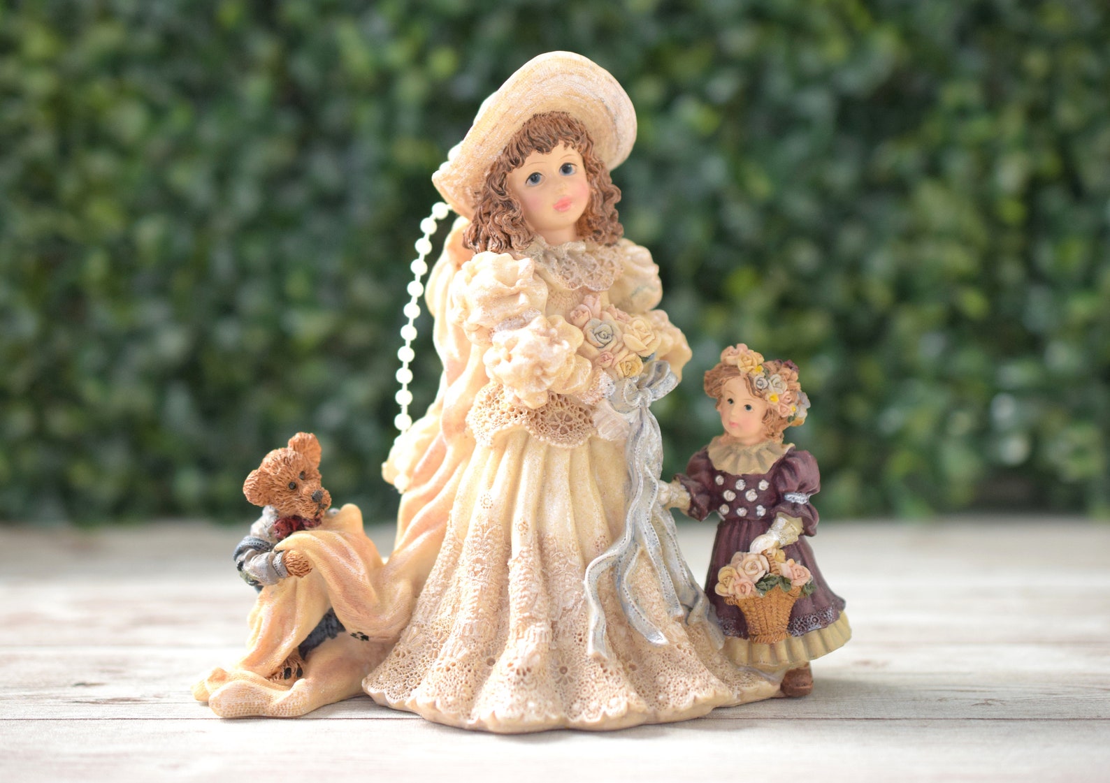 Yesterday's Child Dollstone Collection by Boyds Bears Dressed up in ...