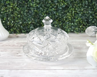 Serving Odds & Ends Dining & Serving Small Clear Glass Butter Bell ...