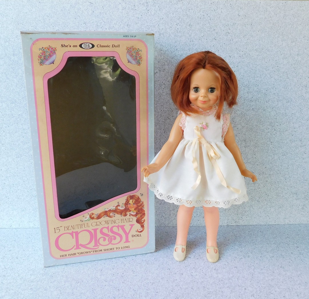 1982 Classic Growing Hair Crissy Doll From Ideal, Original Dress ...