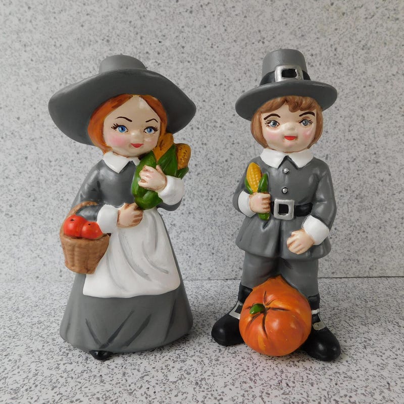 Pilgrim Figurine - Etsy