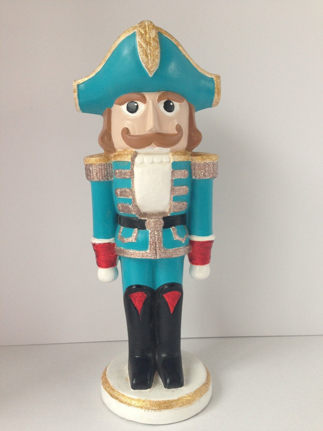 Fab Gare Ceramic Nutcracker Figure Soldier Christmas Decor | Etsy