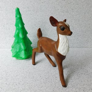 Vintage Ceramic Deer Figure, Ceramic Doe Figurine, 7 3/4" Tall - Etsy