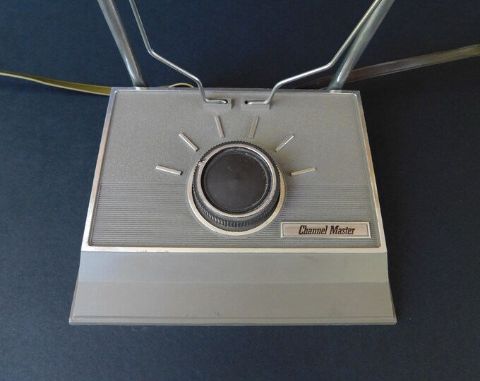 Vintage Channel Master Indoor VHF / UHF TV Antenna, Television Rabbit ...