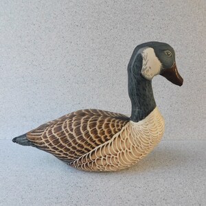 1970s Cut and Sew Fabric Canada Goose, Stuffed Canadian Goose, Country ...