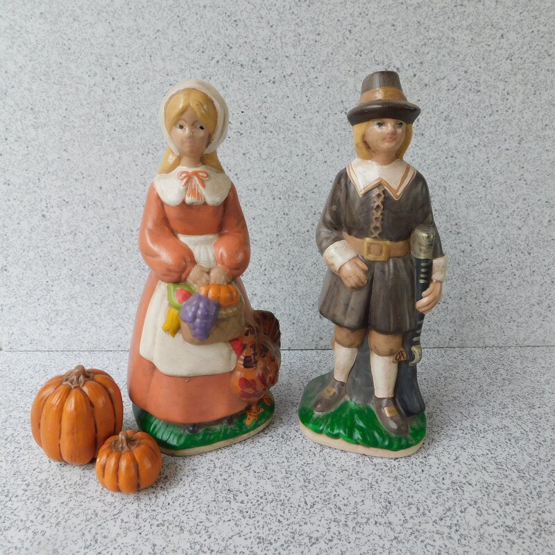 Pilgrim Figurine - Etsy