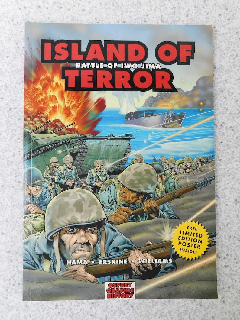 Set of 2 Osprey Graphic History WWII Comic Books Historical - Etsy