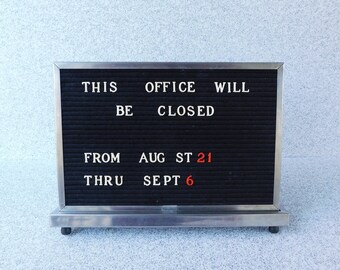 Receptionist Desk Sign - Etsy