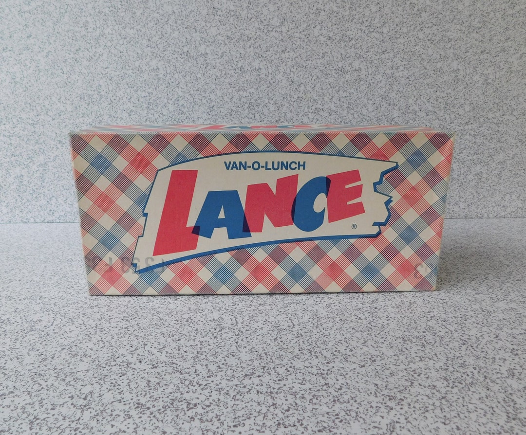 Vintage Lance Products 24 Count Empty Van-o-lunch Cookie Box - Etsy