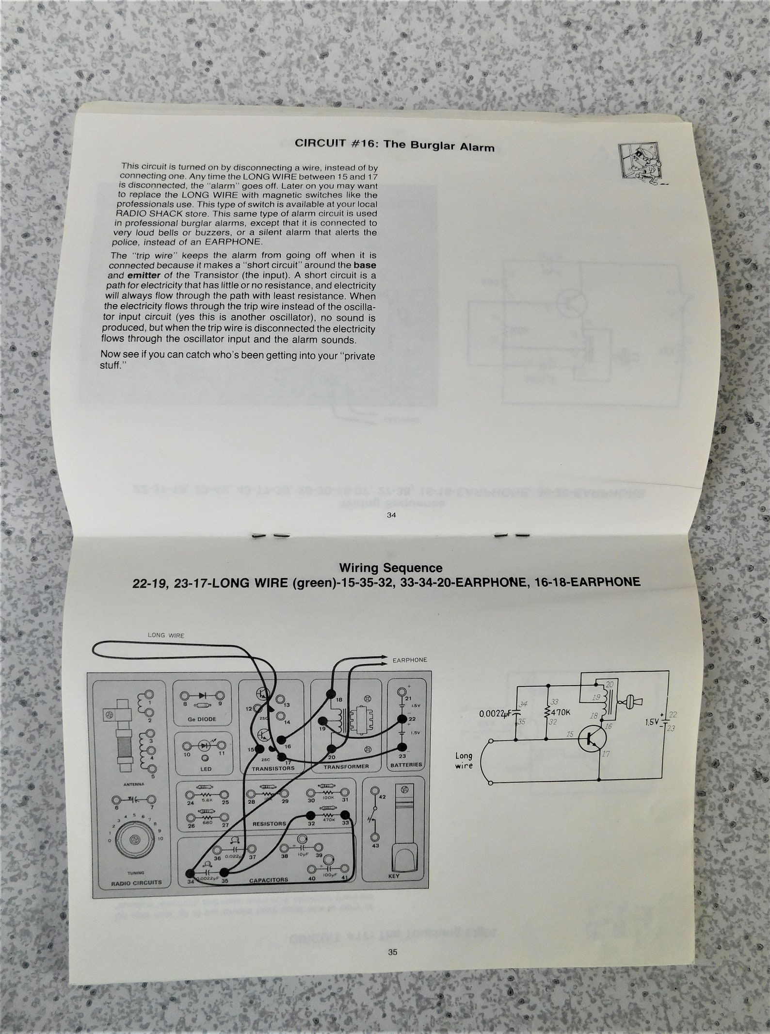 1982 Radio Shack Science Fair 30-in-one Electronic Projects | Etsy