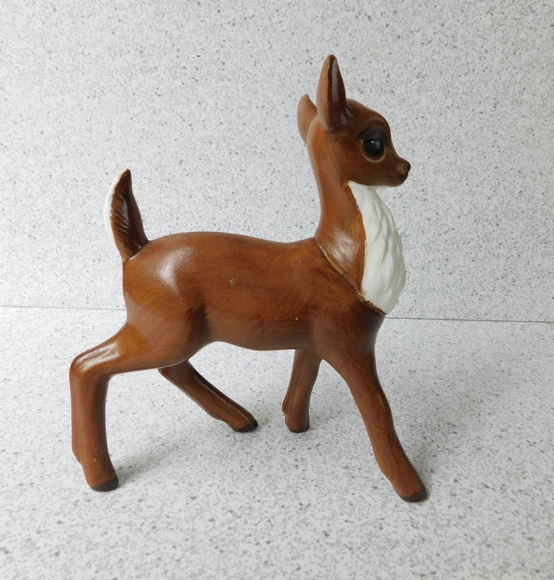 Vintage Ceramic Deer Figure, Ceramic Doe Figurine, 7 3/4" Tall - Etsy