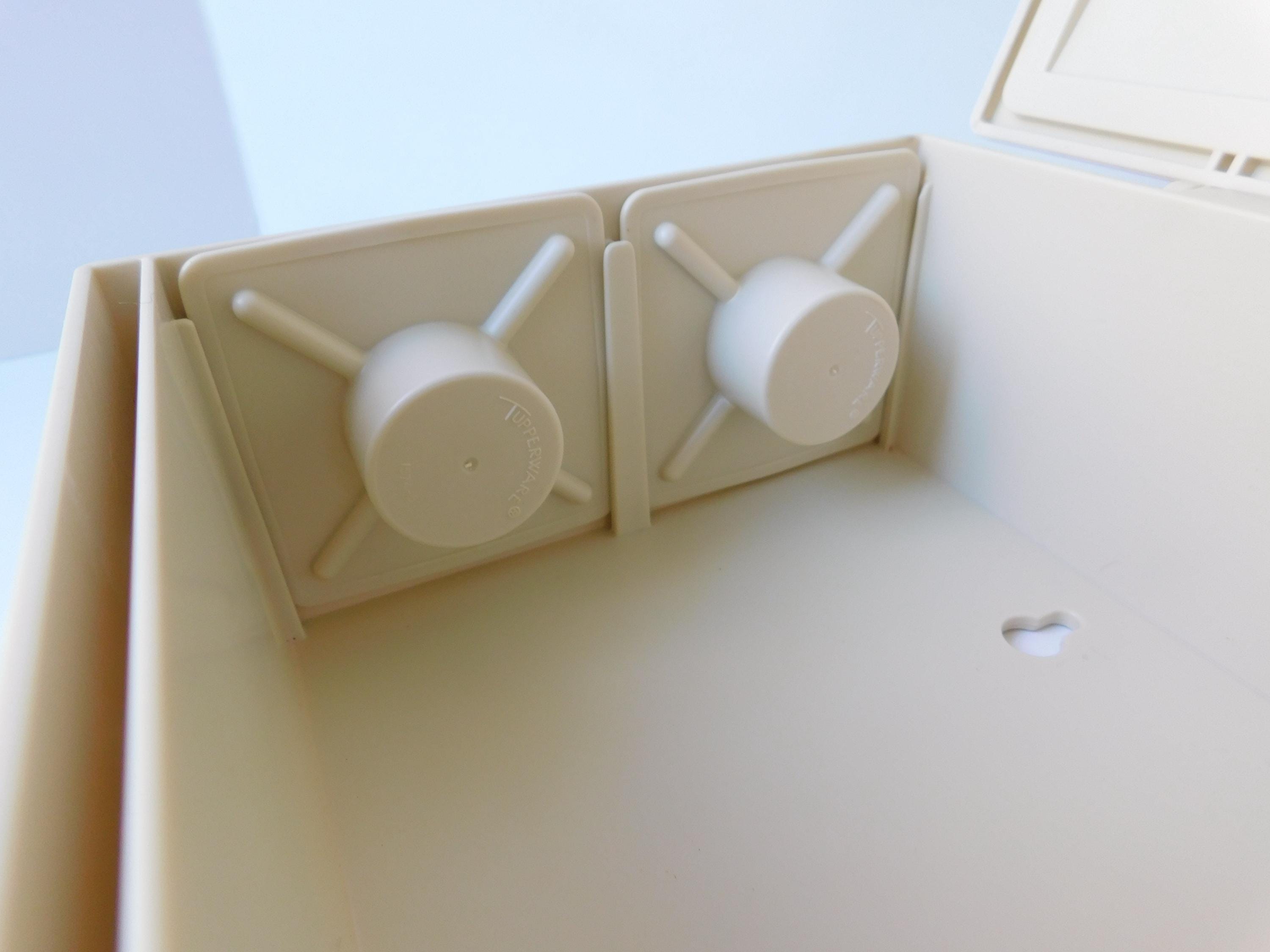 1980s Beige Tupperware Wall Mount Wax Paper and Foil Wrap Dispenser - Etsy