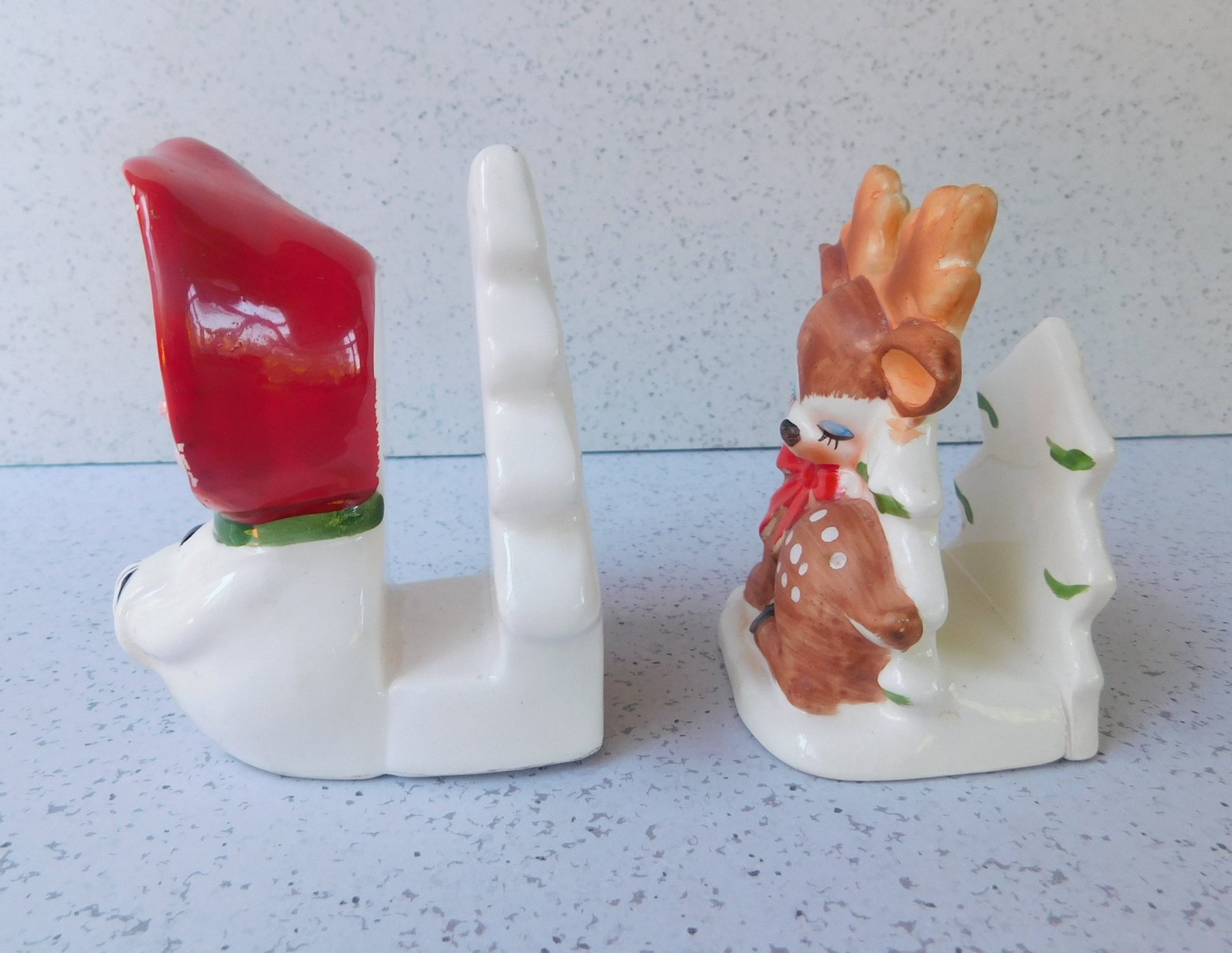 Your Choice of Lefton Christmas Napkin Holders With Labels | Etsy