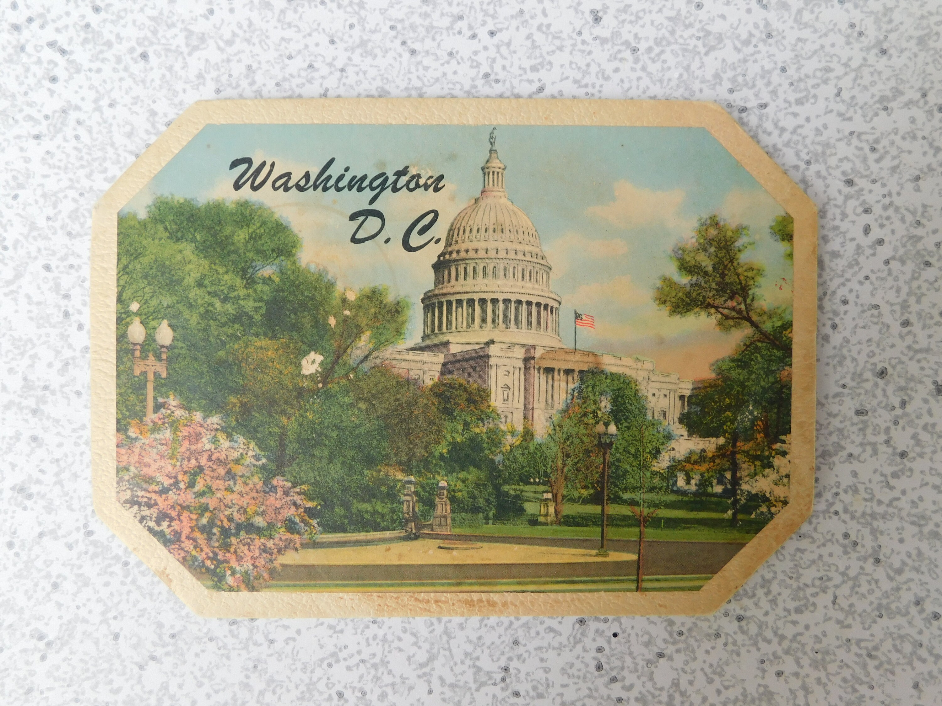 Set of 3 Vintage Washington DC Souvenir Trivets Capitol | Etsy