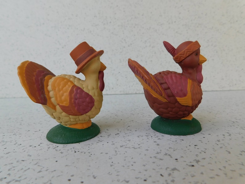 Vintage Avon Turkey Twosome Thanksgiving Salt and Pepper Shakers, With ...