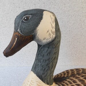 1970s Cut and Sew Fabric Canada Goose, Stuffed Canadian Goose, Country ...