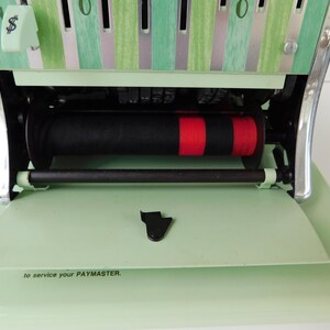 Working Twin Kiss Paymaster Ribbon Writer Check Printer With Keys and ...