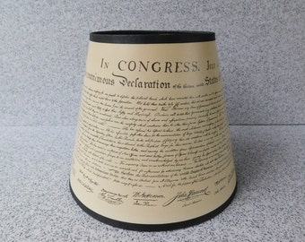 American History Lamp Shade - Etsy