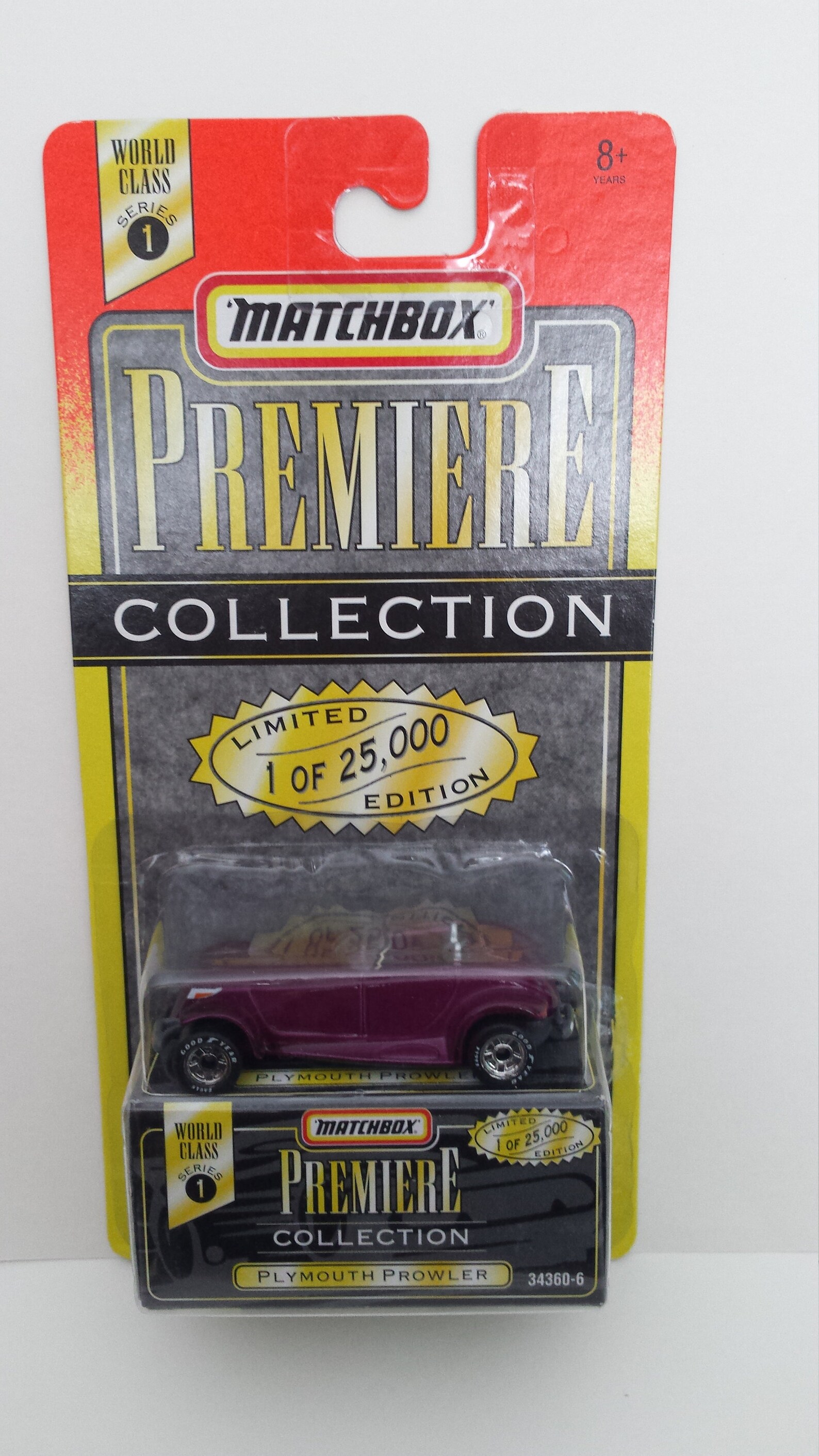 Vintage Matchbox Car Purple Plymouth Prowler Premiere Collection Toy ...