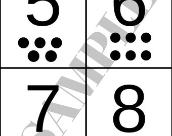 Navajo & English/ Diné Bizaad Number Flash Cards PDF Download Numbers 1 ...