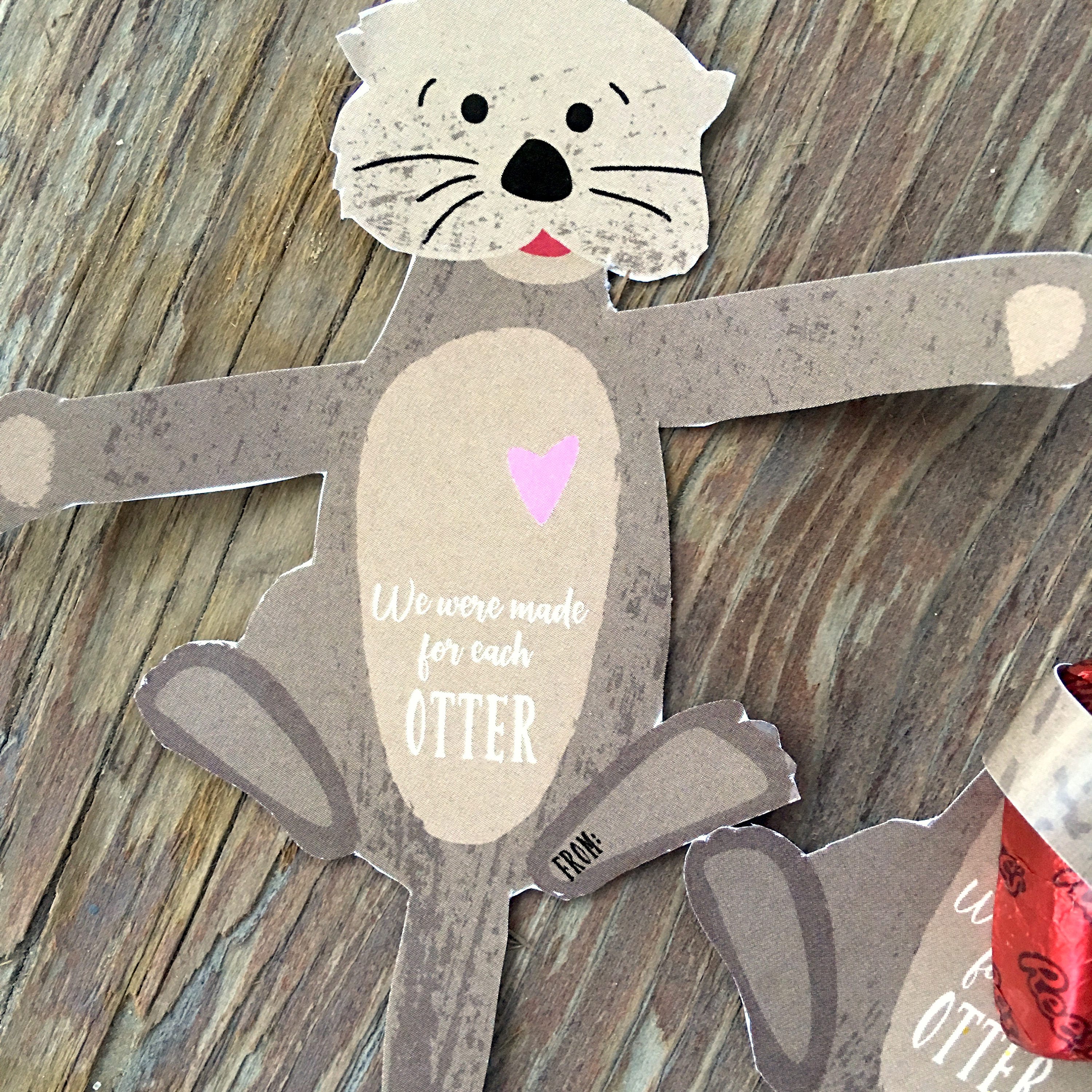 Instant Download- DIY Kids Valentine Day Cards. Printable Valentine for ...