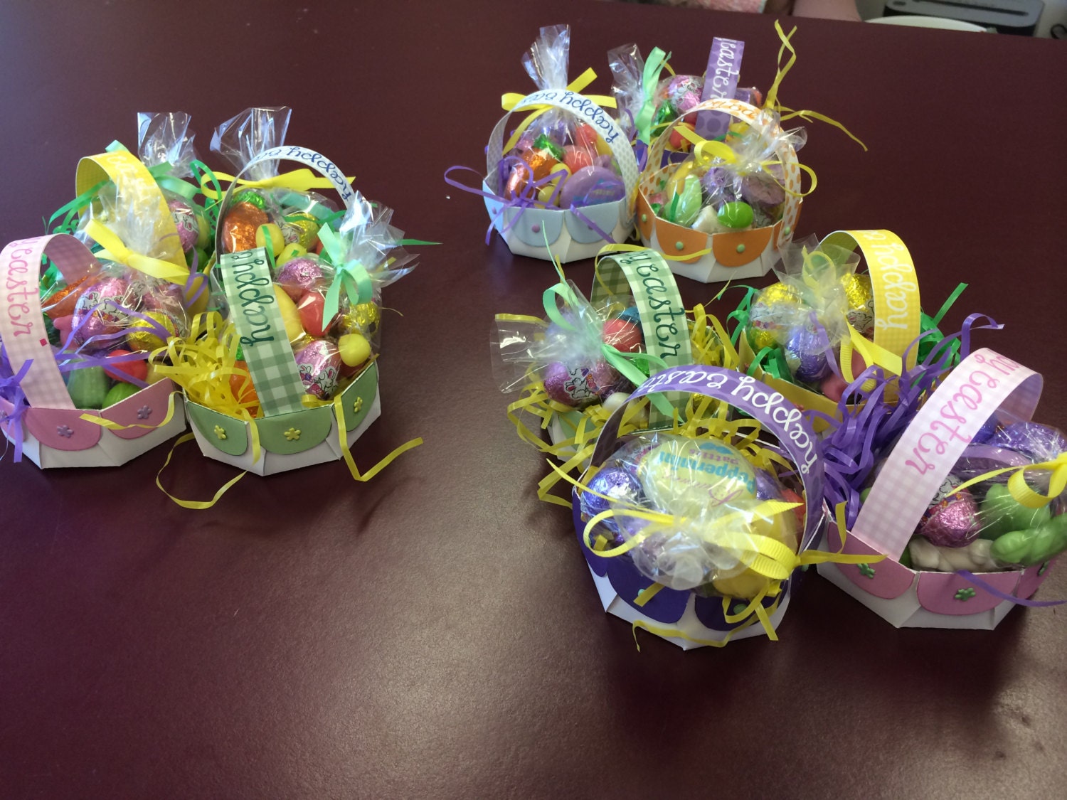 Instant Download DIY Printable Easter Basket Gift Box. Paper | Etsy