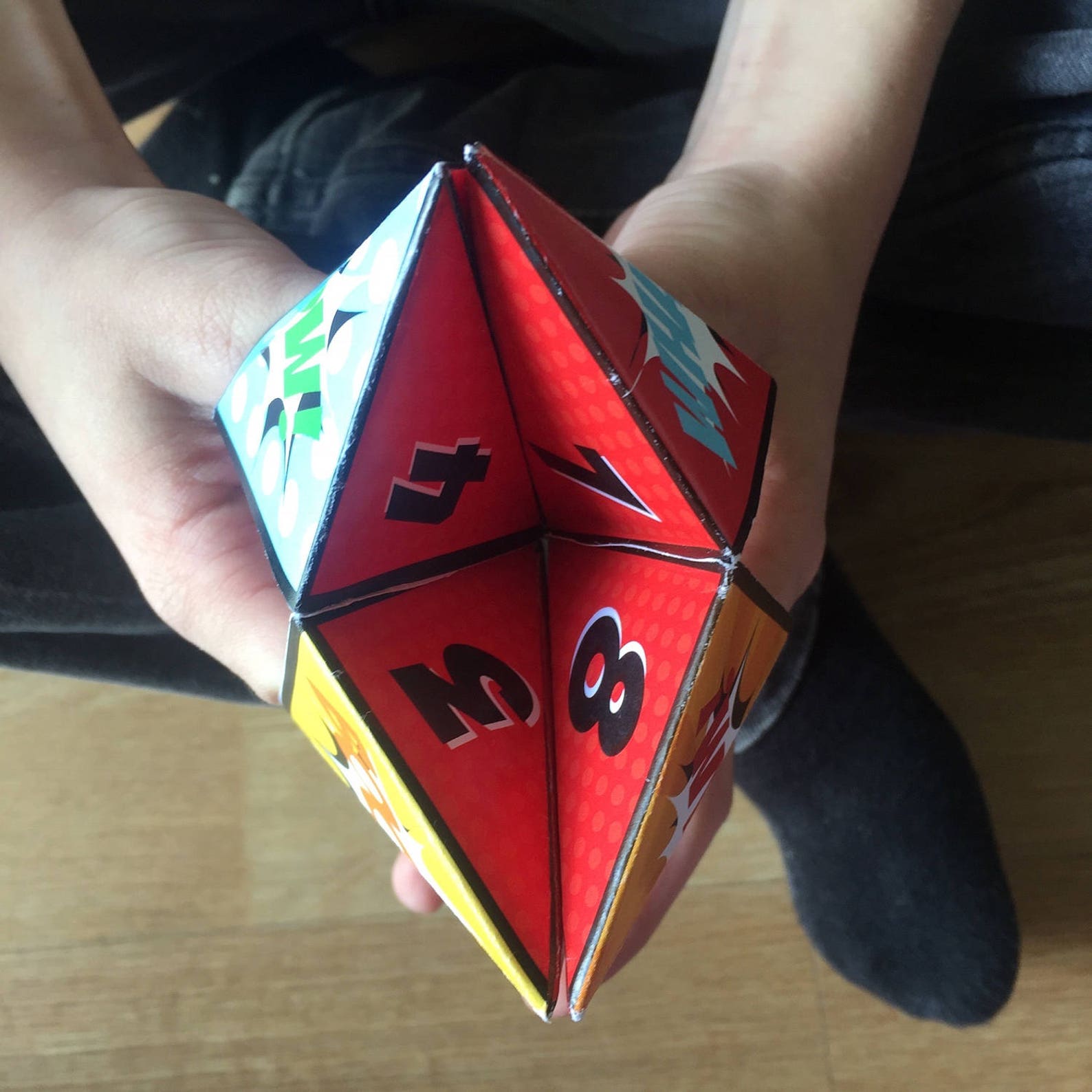 Instant Download- DIY Kids Super Hero Themed Fortune Tellers. Superhero ...