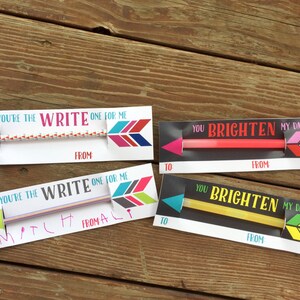 Instant Download DIY Kids Valentine Cards. Glowstick Valentine Cards ...