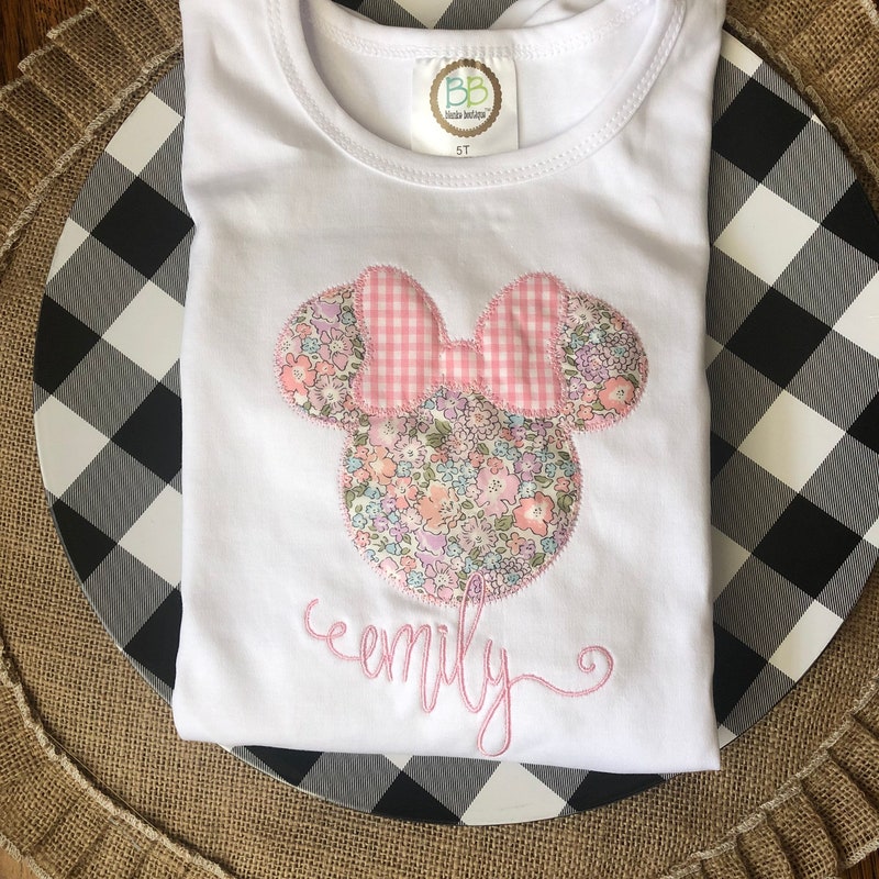 Minnie Applique - Etsy