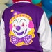 Noodles Clown Varsity Jacket: Creepy Cute Kidcore Clothing - Etsy