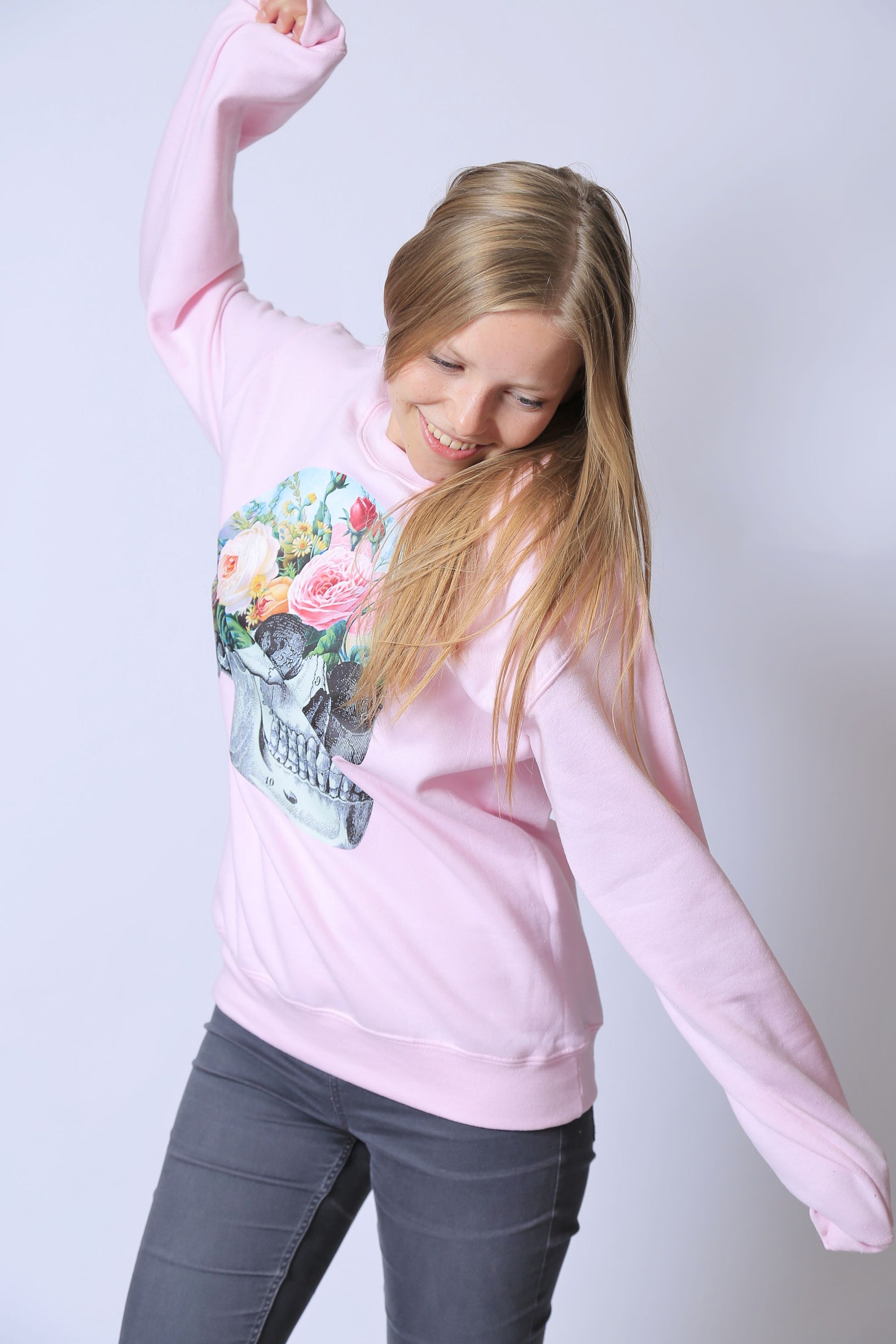 Pastel Goth Sweater Pastel Goth Clothing Pink Sweater Skull - Etsy UK