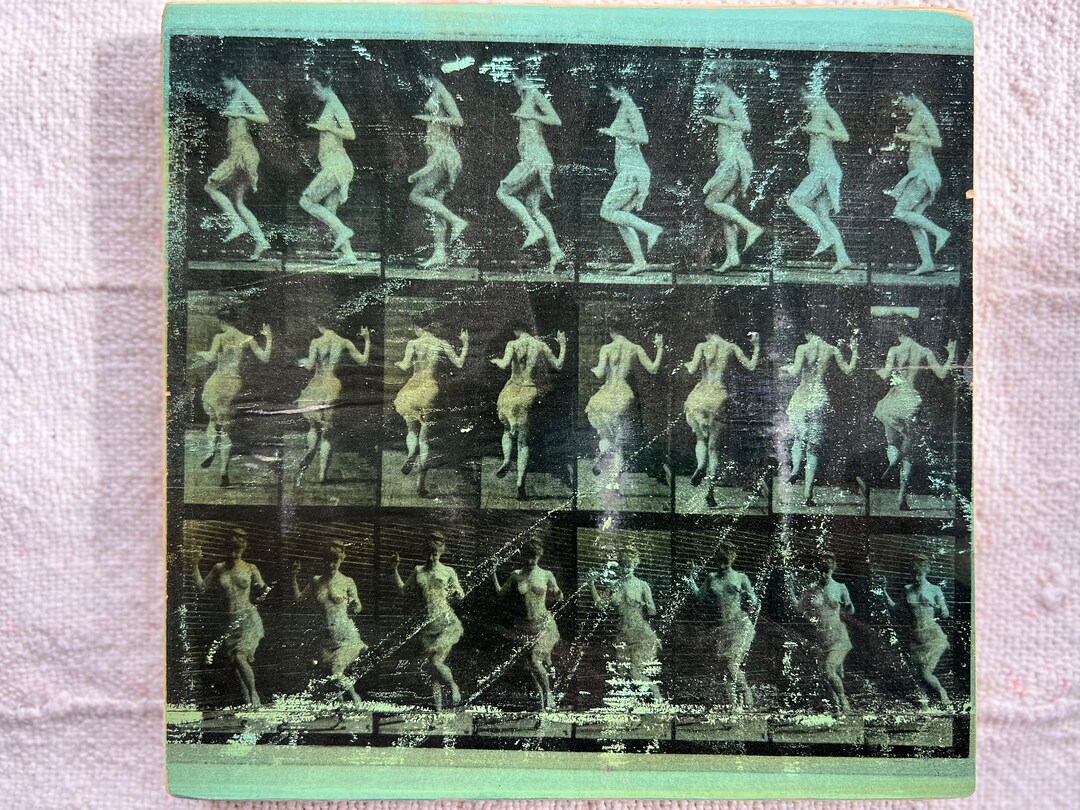 Acrylic Gel Transfer on Pine Wood (vintage Photographs, Muybridge, Nude ...
