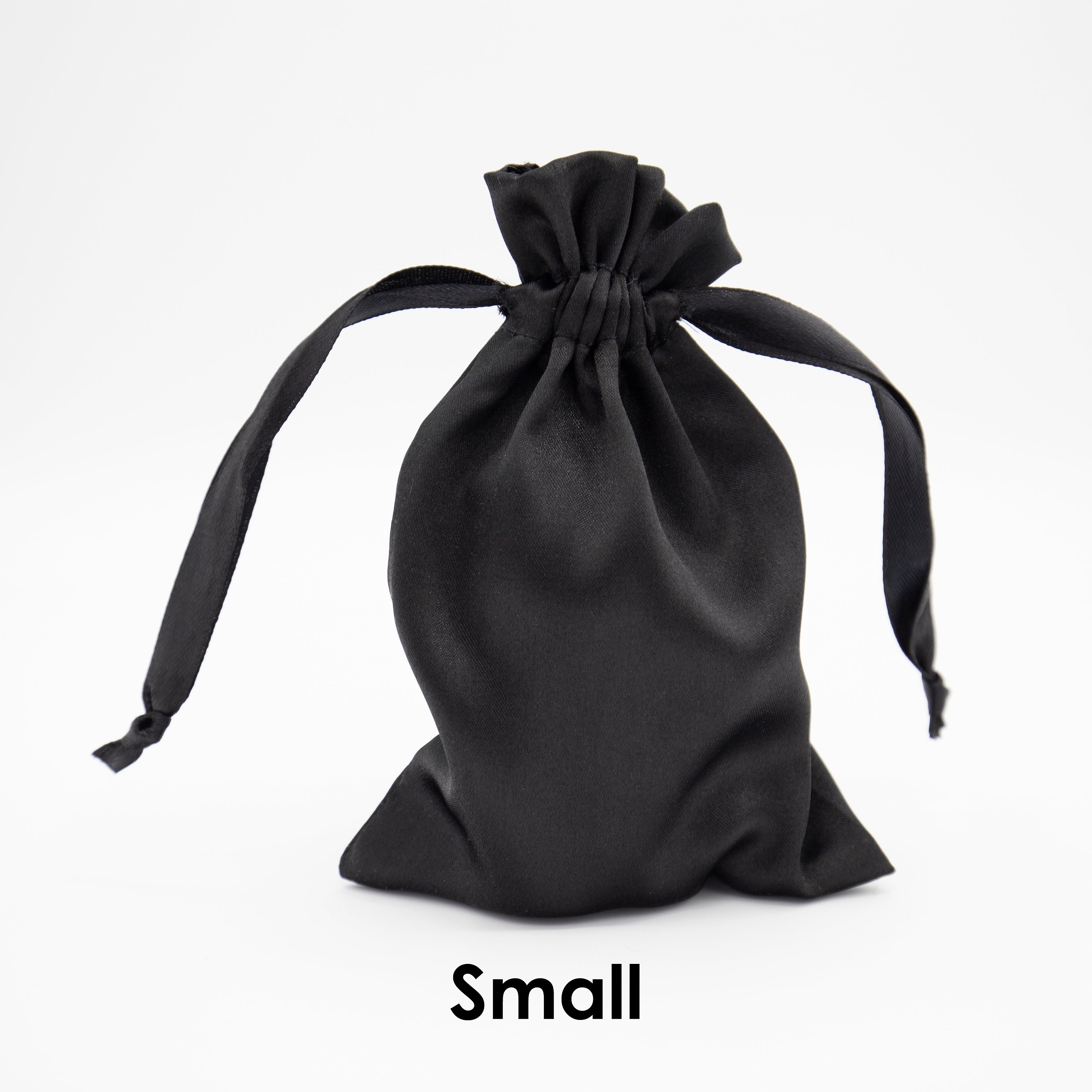 Adult Toy Bag Black Satin Available In Small Or Medium Sex Toy Etsy