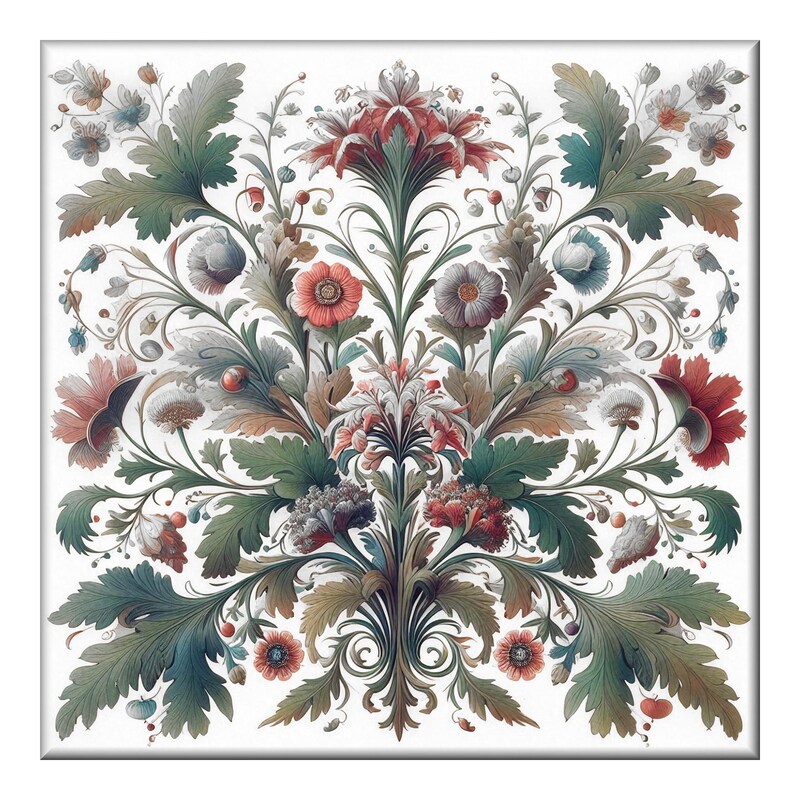 Large Tile Mural - Etsy