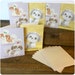 Cute Shih Tzu Note Cards, Set of 6. Two Designs, Blank Inside. Dog Art Greeting Card Stationary ...