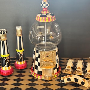 Working Custom Painted Gumball Machines With Finial - Etsy