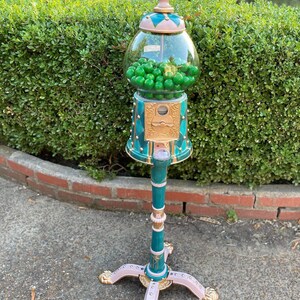 Working Custom Painted Gumball Machines With Finial - Etsy