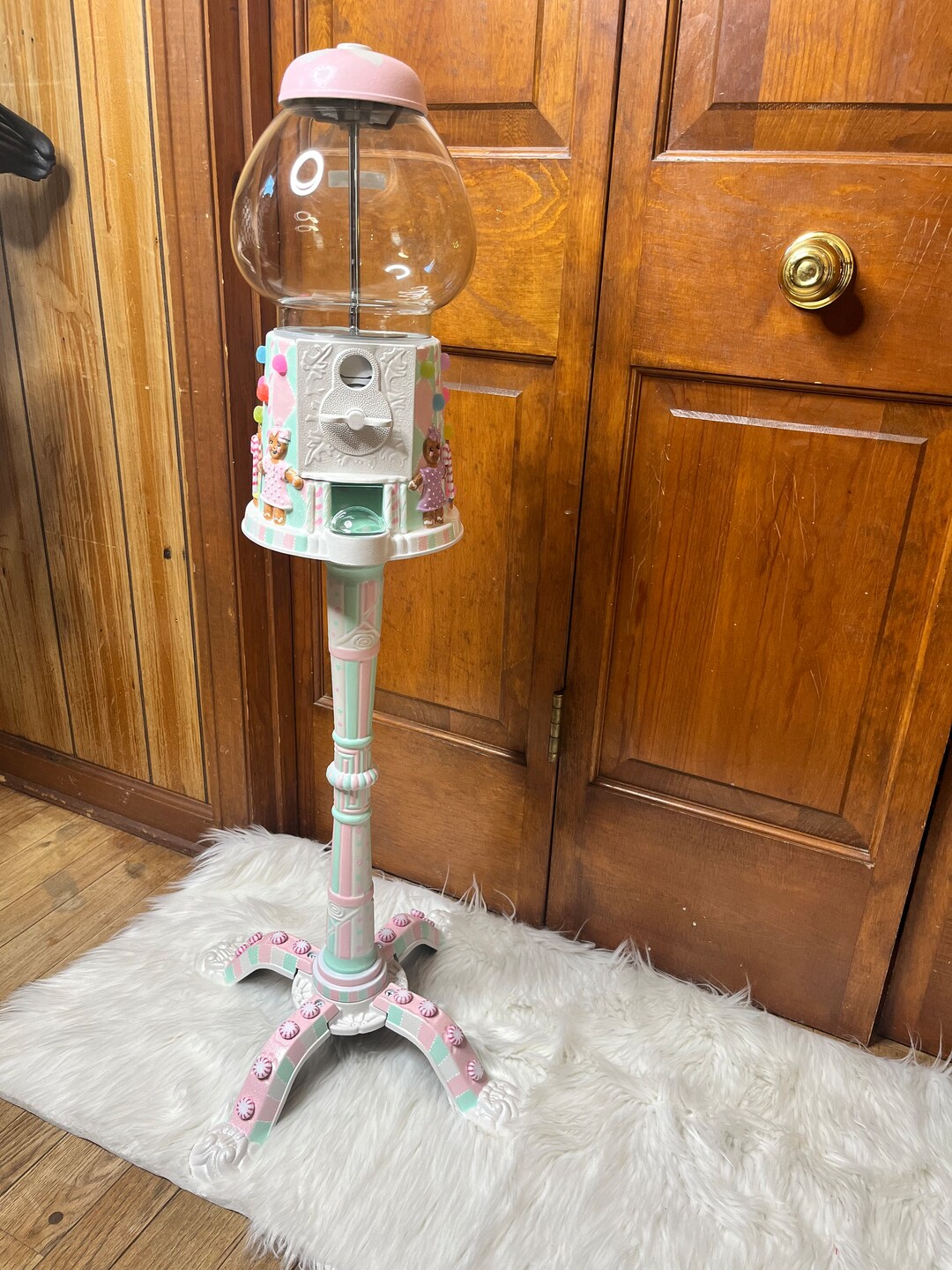 Gingerbread Candy Land Gum Ball Machine - Etsy