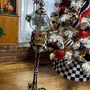 Brand New Working Custom Painted Gum Ball Machine With Finial - Etsy